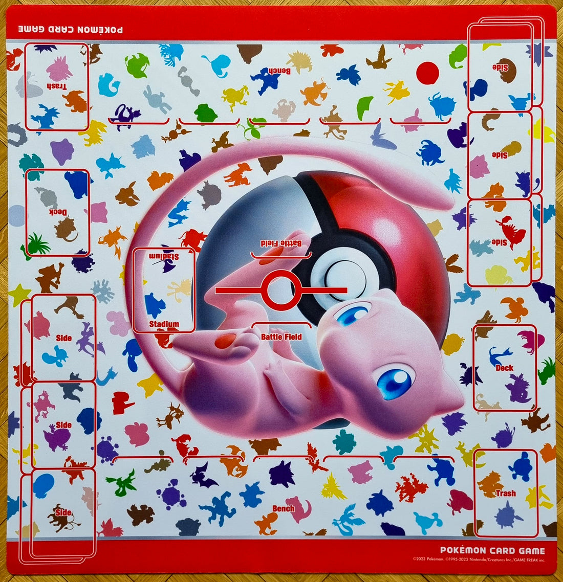 Mew Two-Player Playmat with Zones - Pokémon Playmat – MTGPlaymats