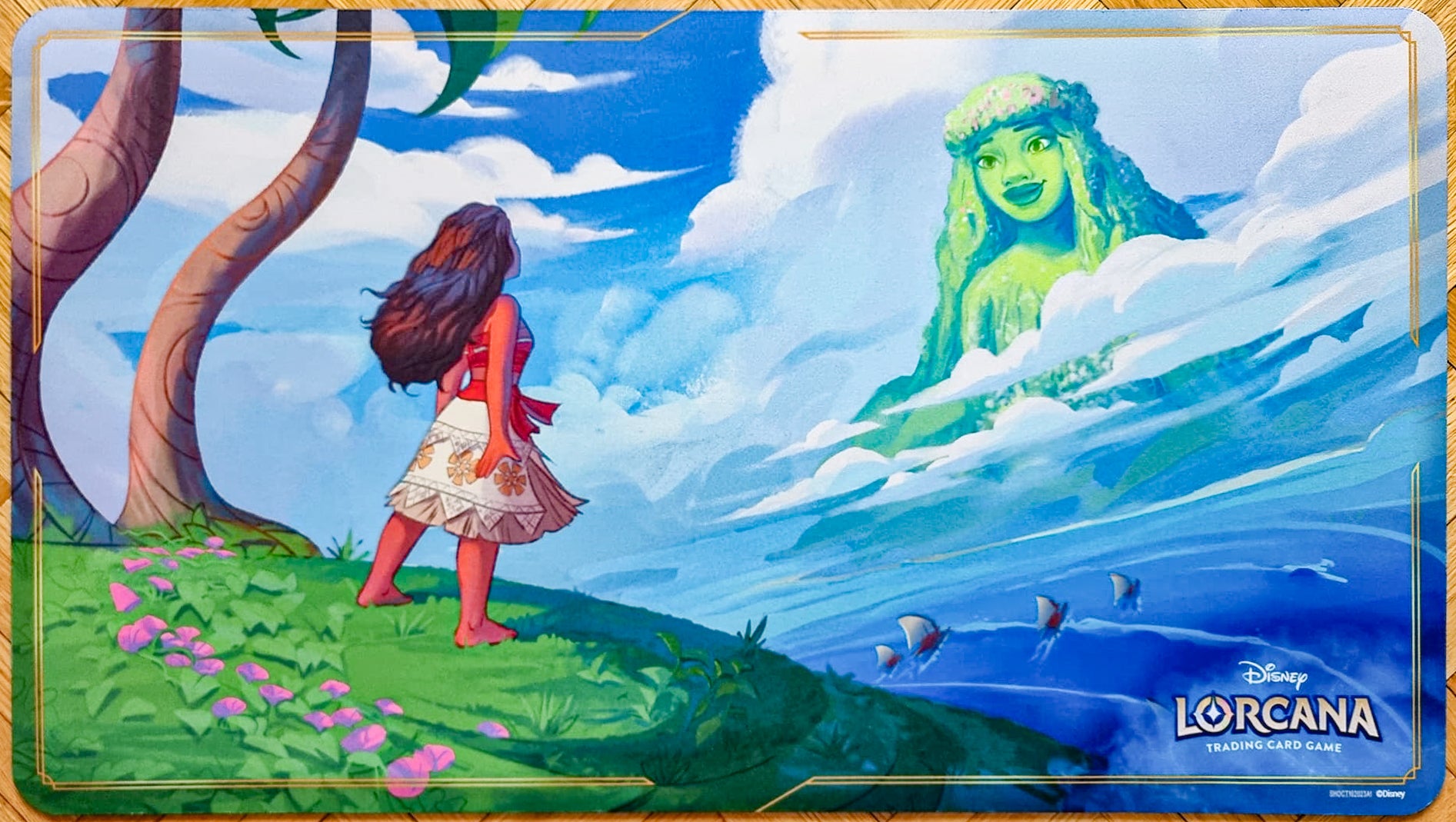 Moana [How Far I'll Go] - Anna Rud & Anna Stosik - Lorcana Playmat ...