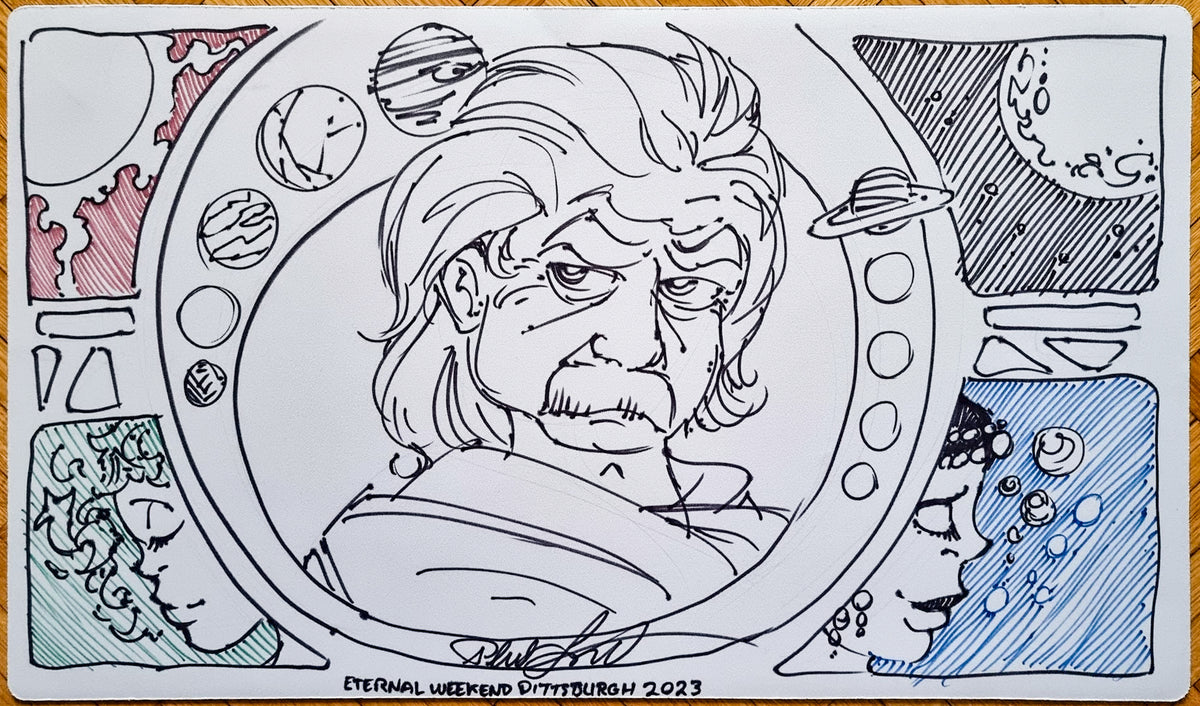 Presence of the Master - Phil Foglio - Hand Drawn - Signed by the Arti ...