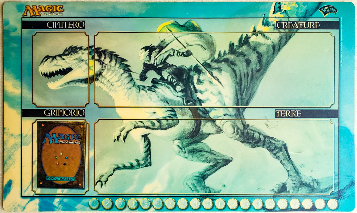 Allosaurus Rider - Daren Bader - MTG Playmat – MtgPlaymats
