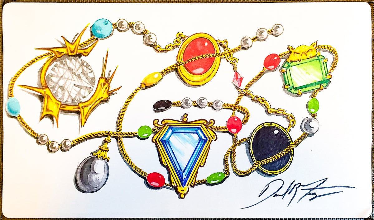 Moxen [Version 2] - Hand Drawn & Signed by Artist - MTG Playmat ...