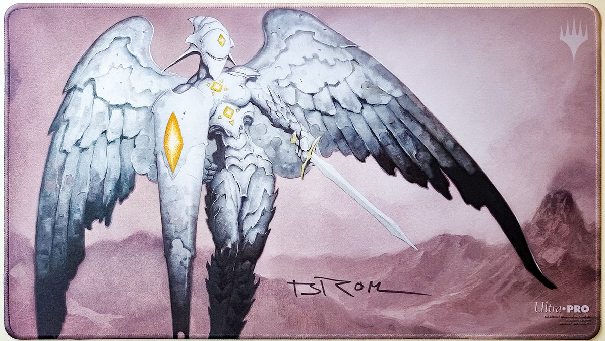 Platinum Angel - Brom - Signed by the Artist - Embroidered - MTG Playm ...