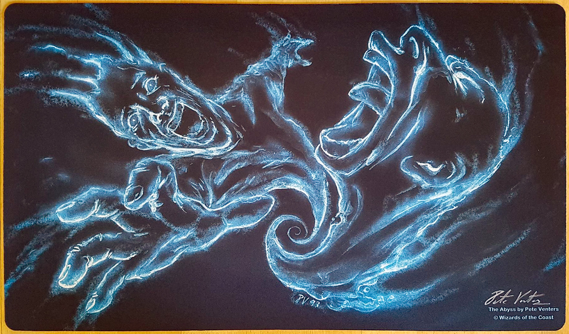 The Abyss - Pete Venters - Signed by the Artist - MTG Playmat – MtgPlaymats